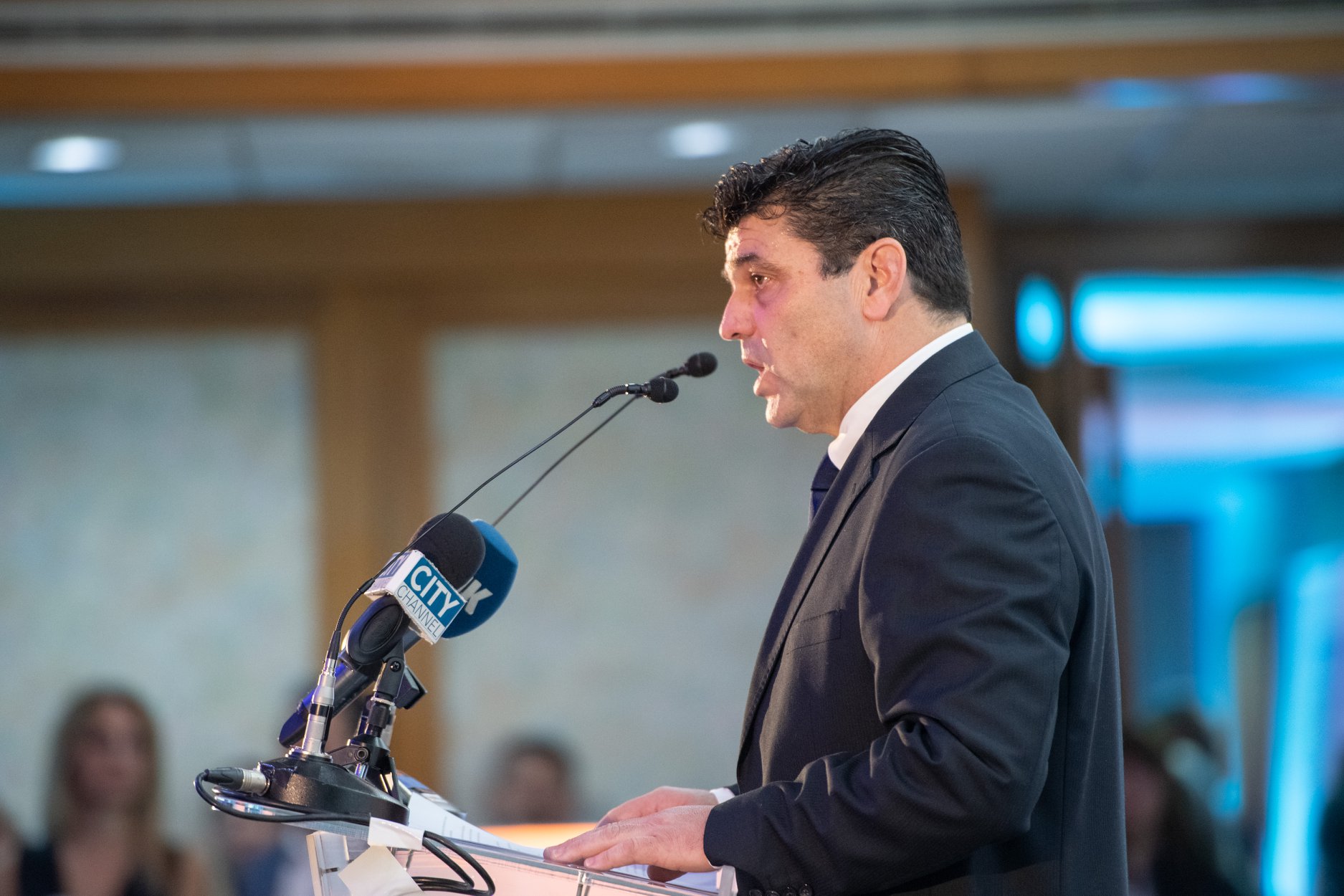 ΟΜΙΛΙΑ ΔΗΜΑΡΧΟΥ ΧΡIΣΤΟΥ ΖΑΝΝΕΤΤΟΥ ΣΤΗΝ ΤΕΛΕΤΗ ΑΝΑΚΗΡΥΞΗΣ ΤΟΥ - CityChannel